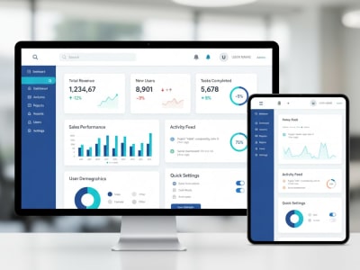 A modern full-stack web application using Laravel, React/Next.js, Node ...