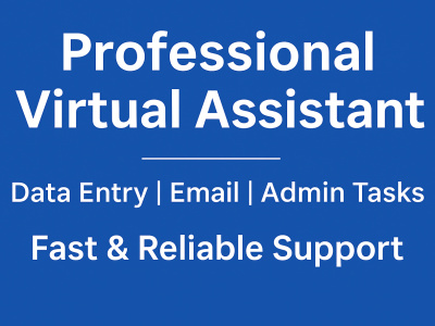 A reliable VA for admin, customer support, data entry, and daily tasks ...
