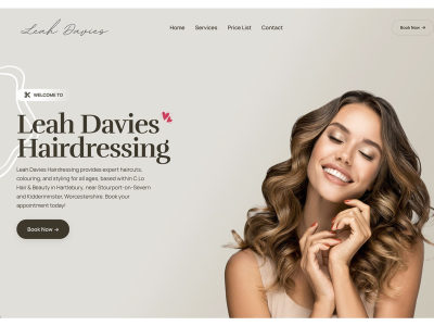 A fully responsive modern 3 page custom built website in HTML / CSS ...