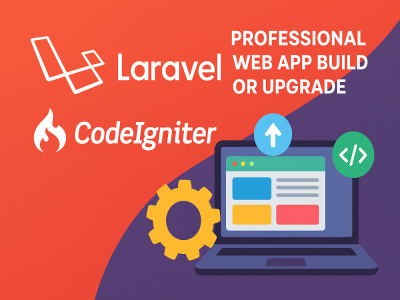 Professional Laravel & CodeIgniter Web App Build or Upgrade | Upwork