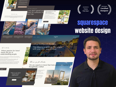A fully optimized Squarespace mobile layout with improved mobile UX ...