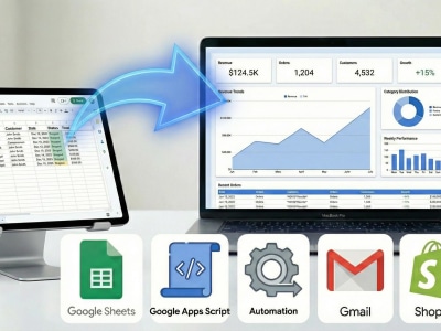 Custom Google Sheets Automation, Dashboard & Apps Script Solutions | Upwork