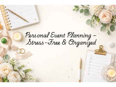 Personal Event Planner – Family & Wedding Events | Upwork