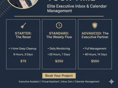 Elite executive support for administrative services | Upwork
