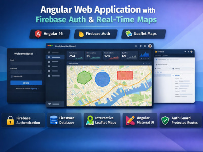 Angular Web Application with Firebase Authentication & Real-Time Maps ...