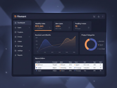 Professional Laravel Admin Panel built with Filament PHP | Upwork