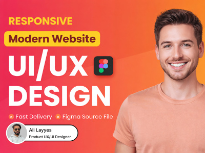 Website and landing page UI UX responsive design in figma | Upwork