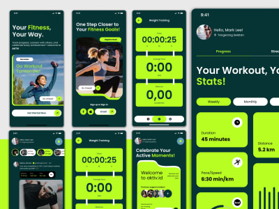 A clean, modern UI/UX design for mobile and web | Upwork