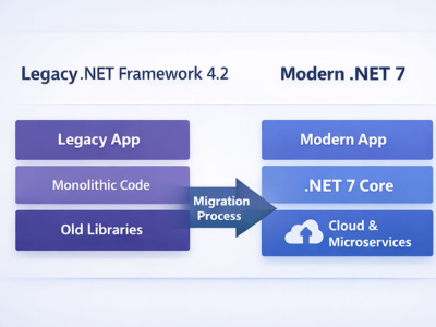 Legacy .NET Framework to .NET 7 Migration Project | Upwork