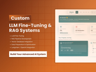 Custom LLM Fine-Tuning & Advanced RAG Pipeline Development | Upwork