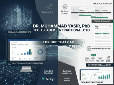 Book a Development & IT Consultation with Yasir M. | Upwork