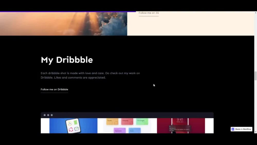 A responsive, smooth, full interactions website. | Upwork