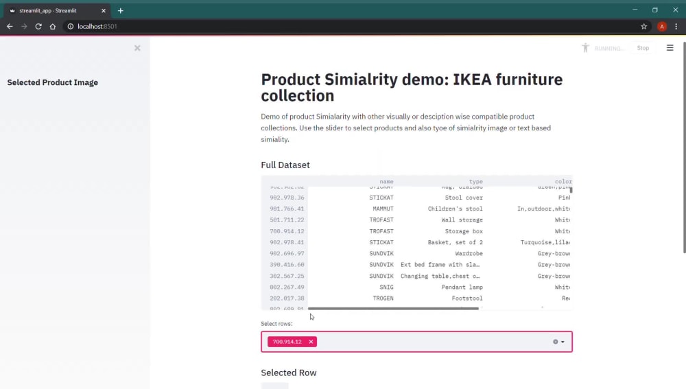 An image retrieval tool with web UI using python and pinecone vector DB ...