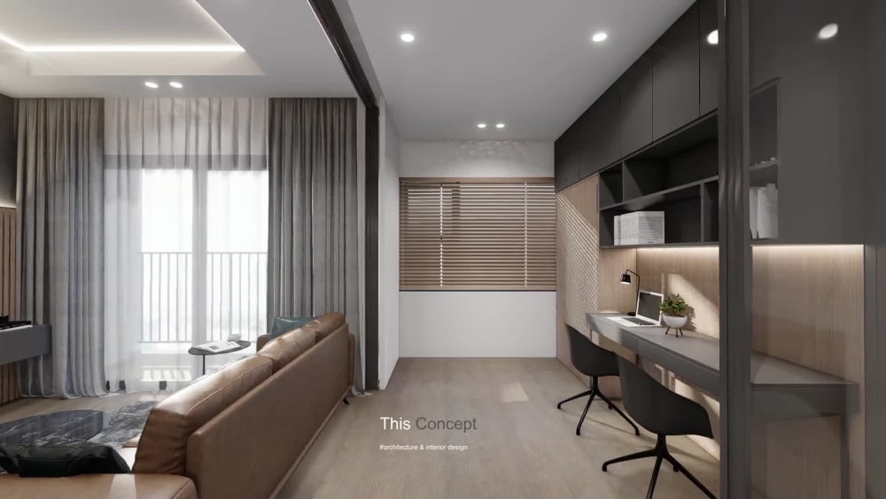 An amazing 3d photo rendering interior apartment, Residential house ...