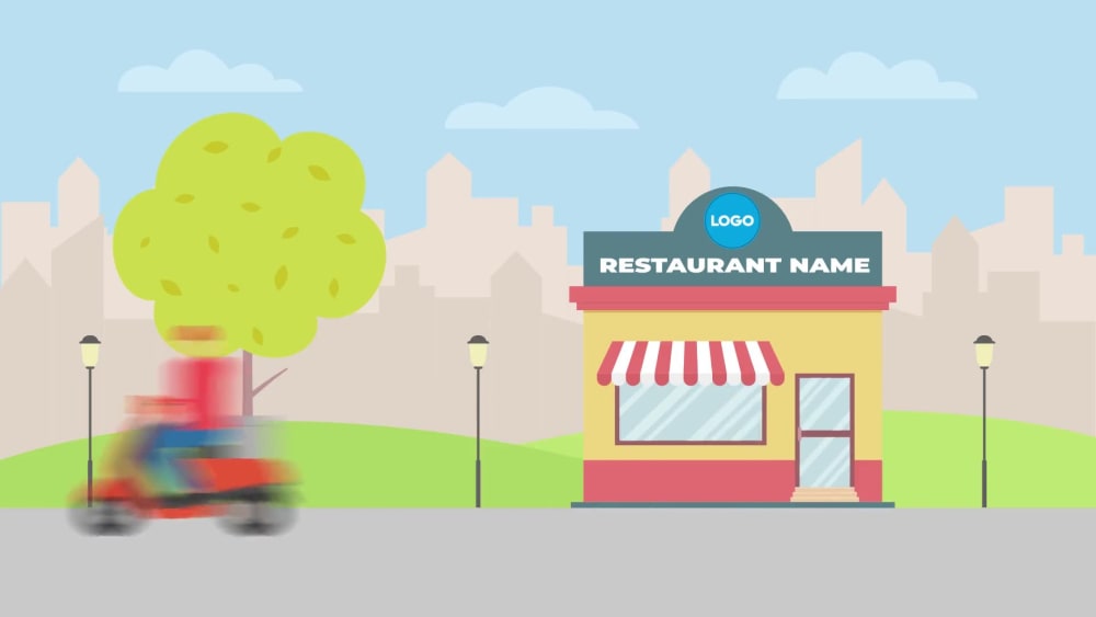 An amazing restaurant food delivery animation video ads | Upwork