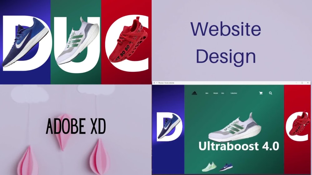 UI/UX website design in XD format under 24 hours | Upwork