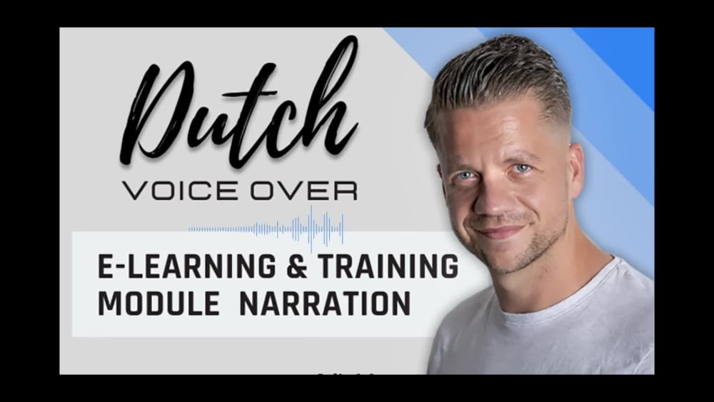 Professional dutch elearning voice over narration | Upwork