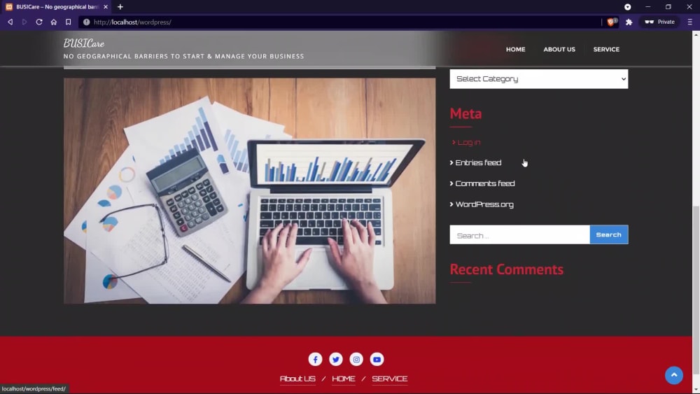 A fantastic fully responsive and beautiful Front End Website | Upwork