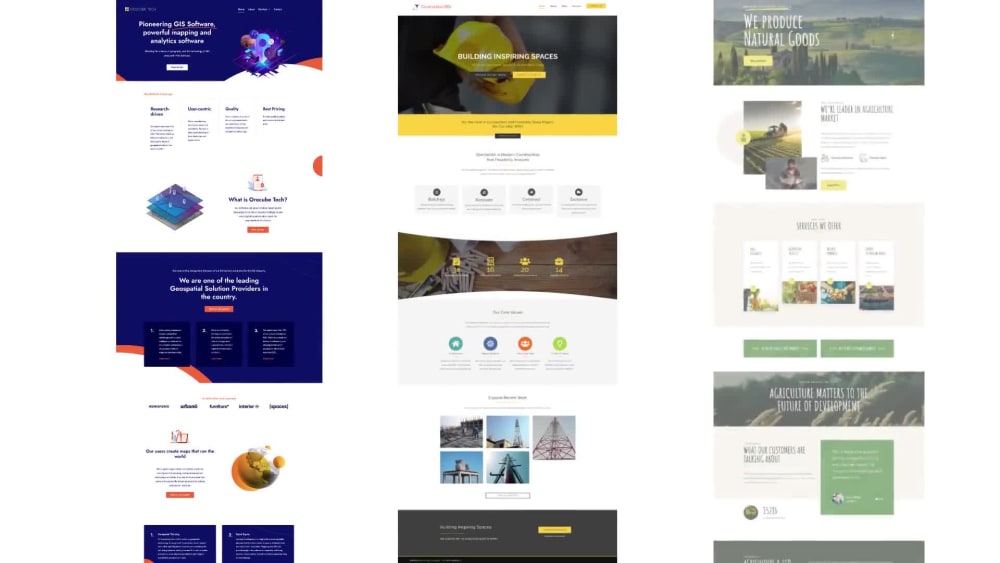 An eye catchy responsive website for your business | Upwork