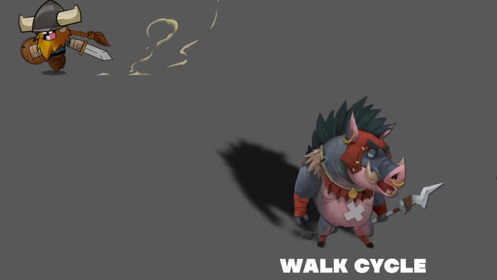 An amazing Spine 2D sprite sheet / game animation | Upwork