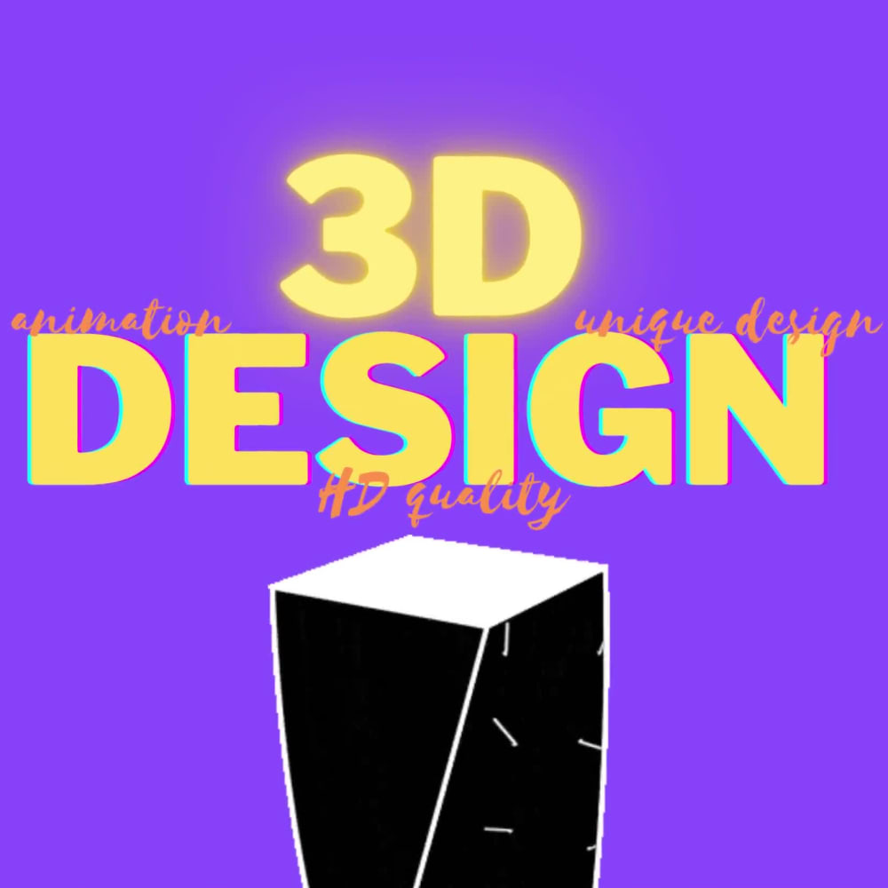 A unique 3D graphic design | Upwork