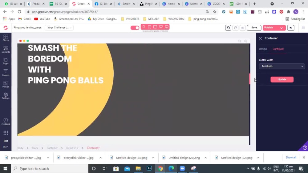 A groove funnel landing page, groove sales funnel and groove kart | Upwork