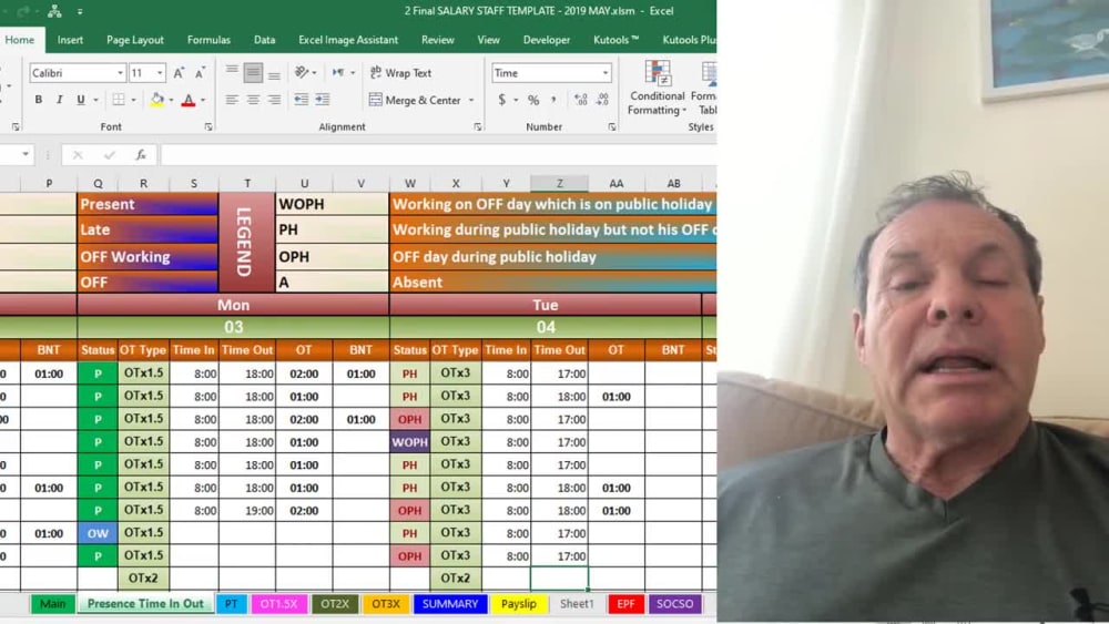 Automated google sheets and excel spreadsheet with formulas/chart/macro ...