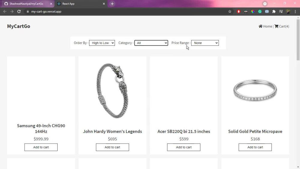 A React Redux App In Max Five Days With Responsive Ui Upwork 0773