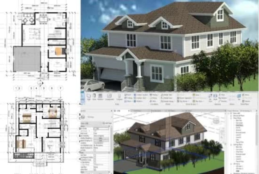 2d floor plan, 2d plan 2d architectural plan, 3d design and 3d modeling ...