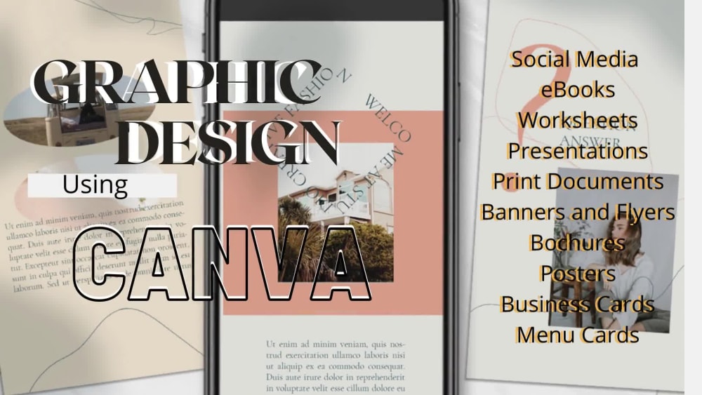 Any designs using canva | Upwork