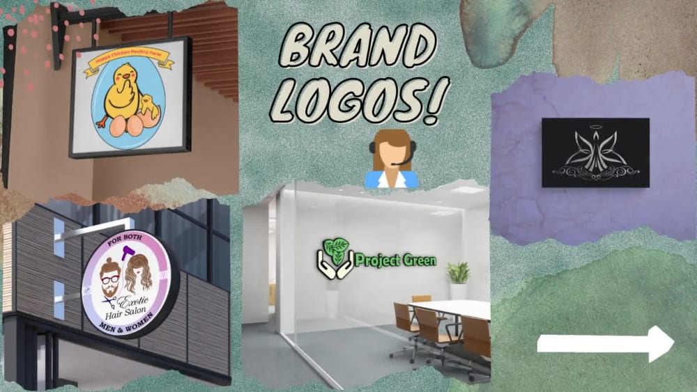 Unique and creative logos designed for your business | Upwork