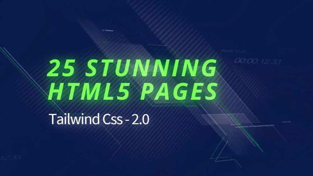 A stunning responsive HTML5 + Tailwind CSS 2.0 template | Upwork
