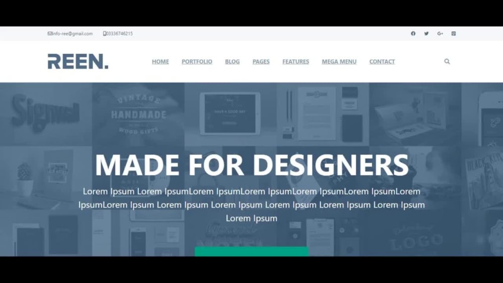 A responsive website from your PSD,PDF and XD designs | Upwork