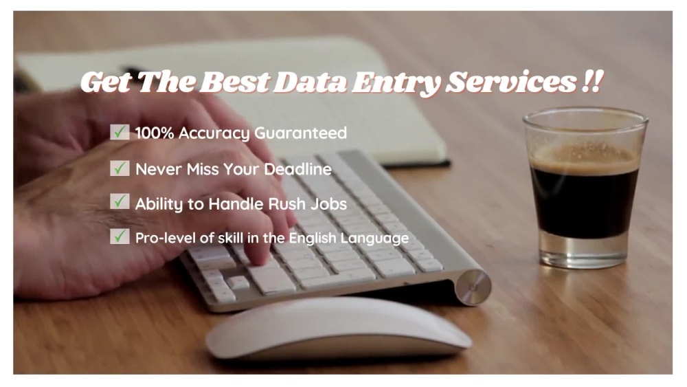 Accurate and timely data entry services for your business | Upwork