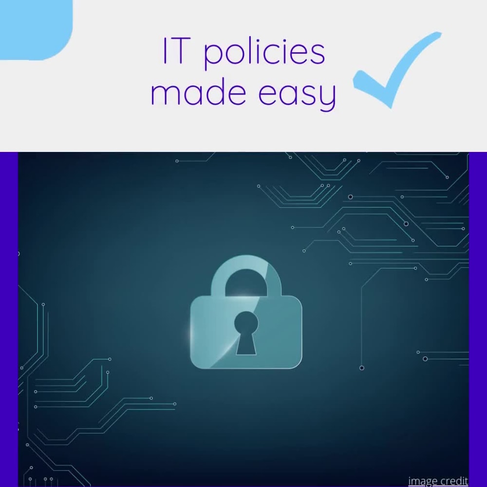 A ready-made, comprehensive package of IT security policies. | Upwork