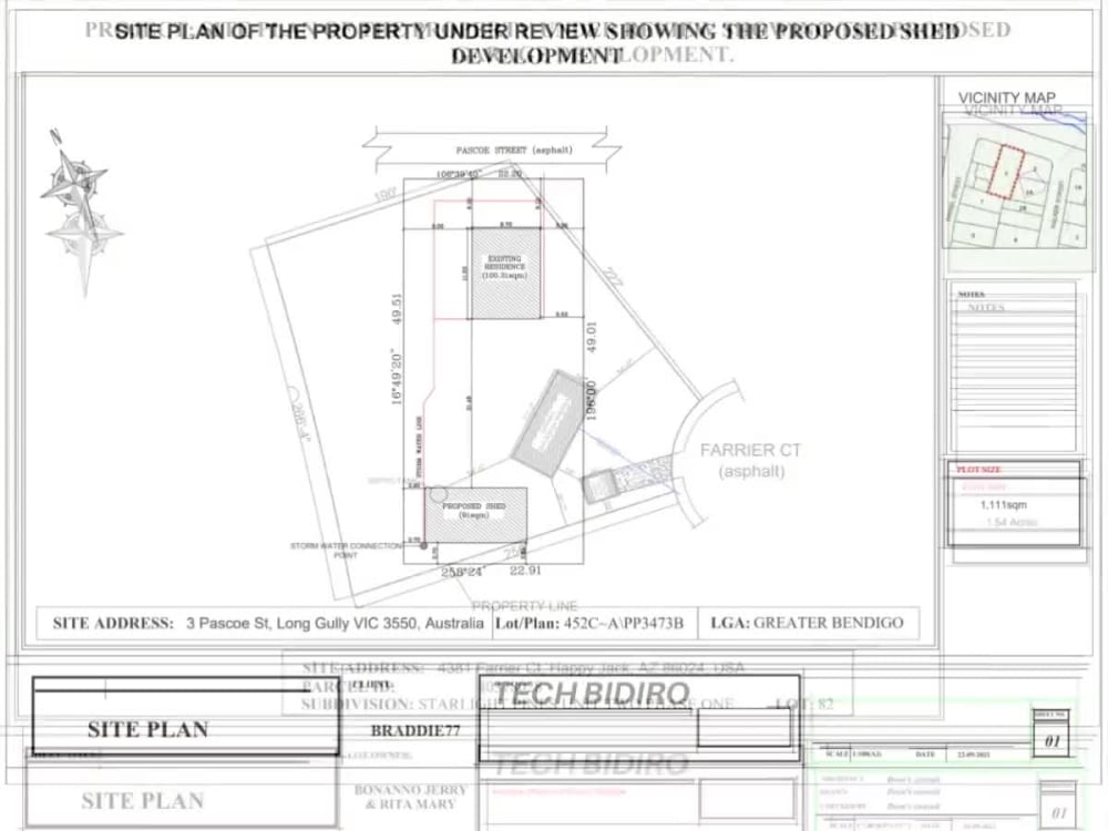 A 2D cad site plan for your real estate projects | Upwork