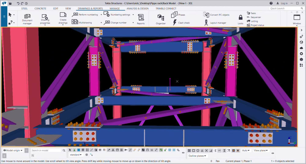 A quality steel detailing for your steel RACK project | Upwork