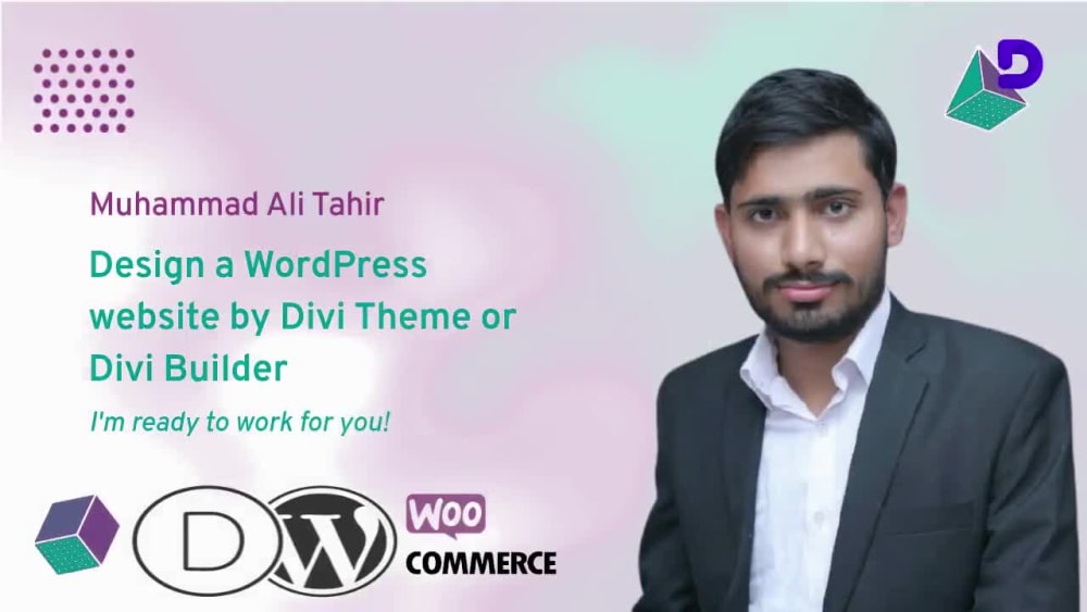 A Divi |Divi Theme |Divi Builder|Divi WordPress |Divi Expert |Divi Designer | Upwork