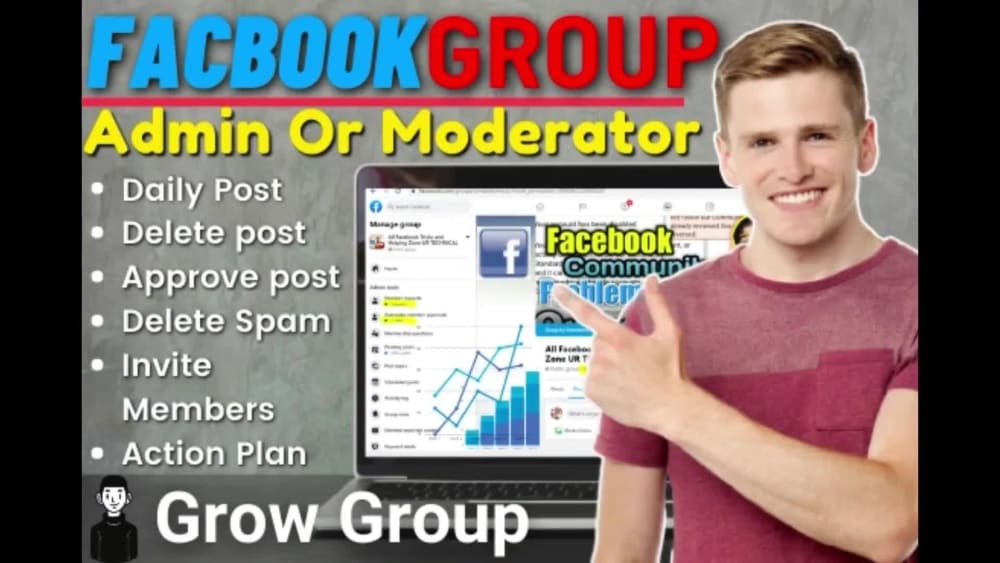 Professional facebook group manager | Upwork