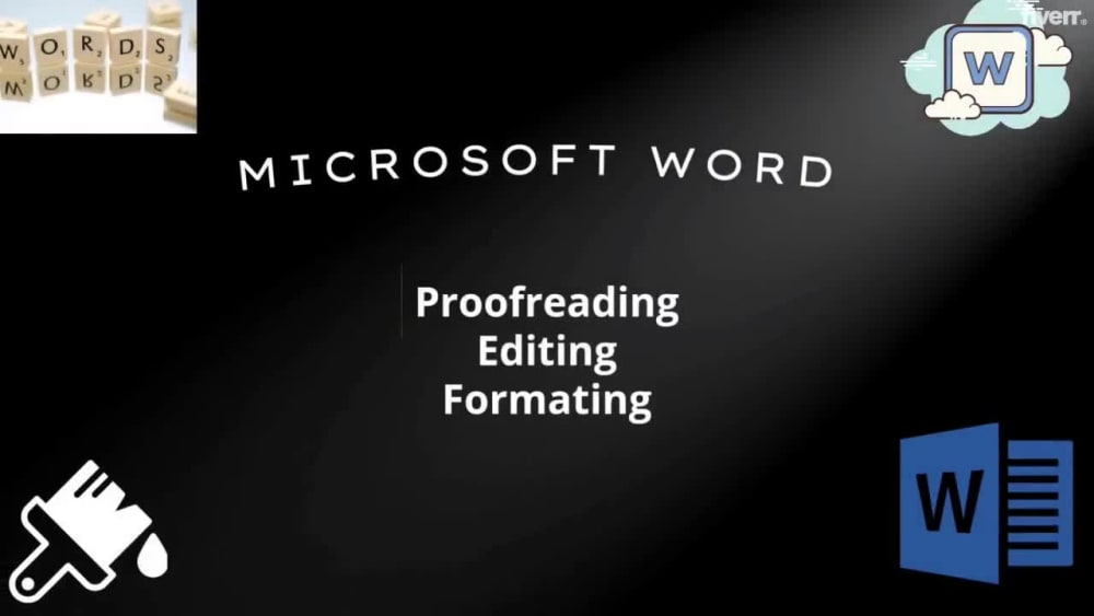 Your Microsoft word documents formatted, edited, proofread and designed ...
