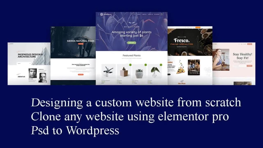 Elementor website design| landing page |elementor pro | elementor developer | Upwork