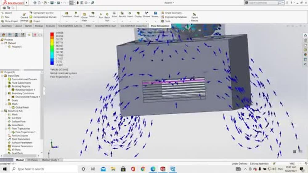 A full FEA and CFD analysis report for your research or your product ...