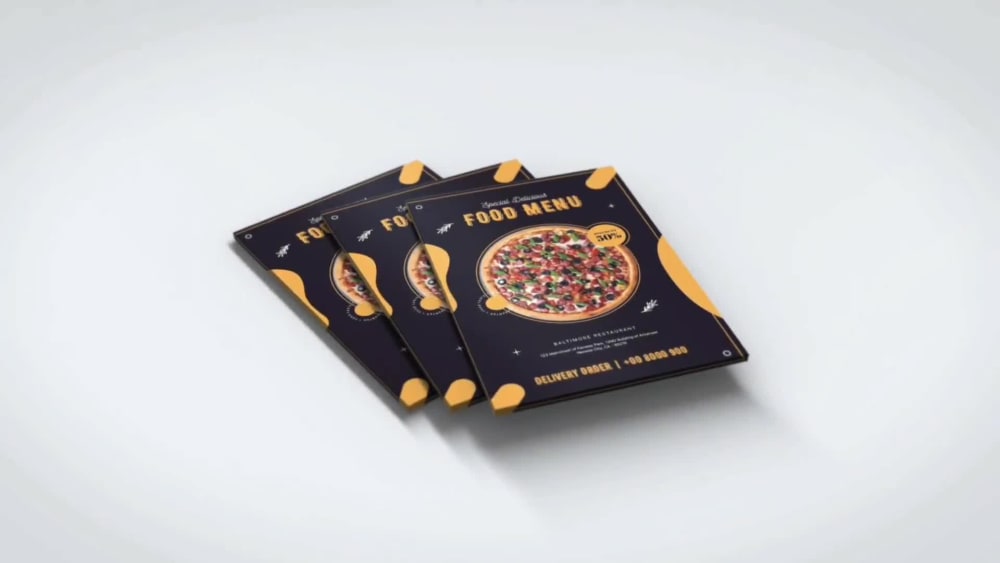 Eye catching Menu design for Restaurant | Upwork