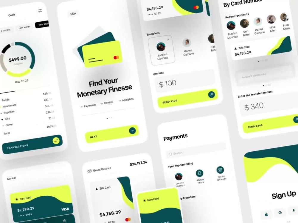 Unique and practical mobile app design | Upwork