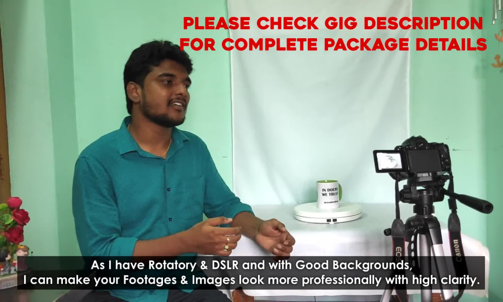 Product photography for your product & videography & also 360 product ...