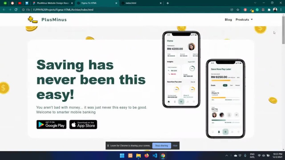 Figma/PSD/Adobe XD Design To HTML Code (100% responsive) | Upwork