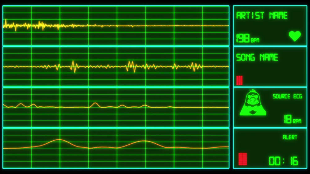 Heart Monitor Music Visualizer or Audio Spectrum | Upwork