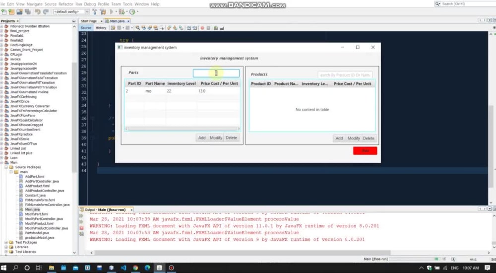 Inventory management Amazing desktop application with good performance ...