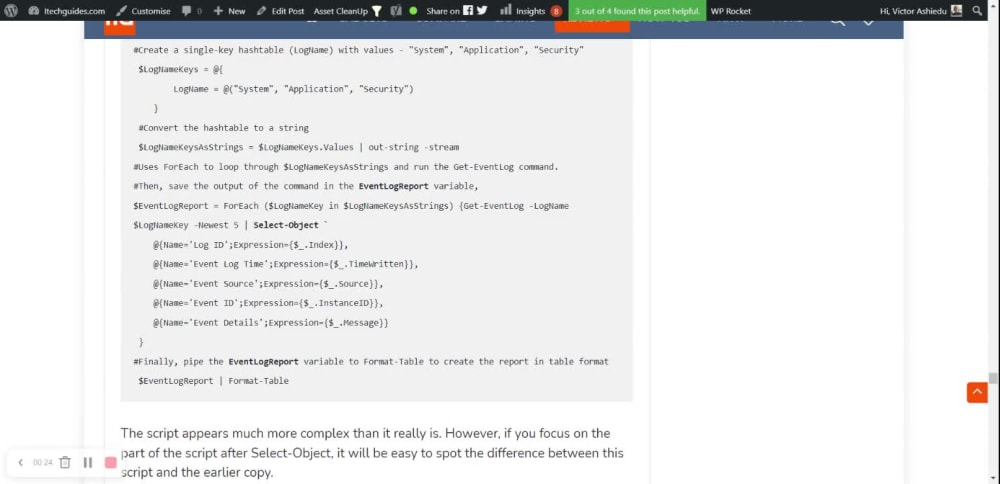 A custom PowerShell script to automate any Windows task | Upwork