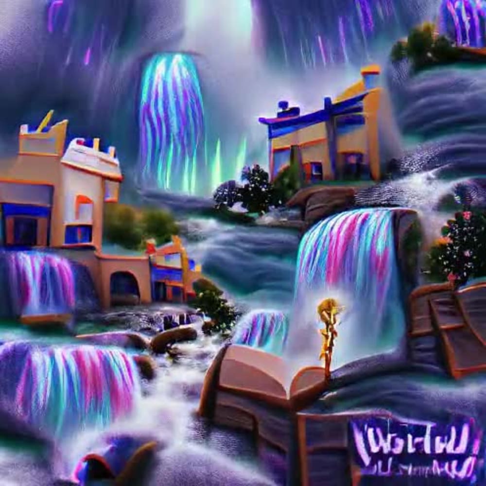 A beautiful fantasy world or environment concept art NFT | Upwork